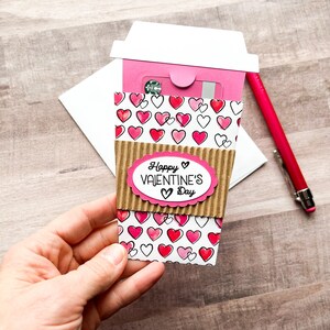 Happy Valentine's Day Gift Card Holder Coffee Cup Gift - Etsy