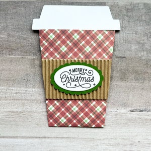 Christmas Gift Card Holder Set, Coffee Cup Gift Card Holders for the ...