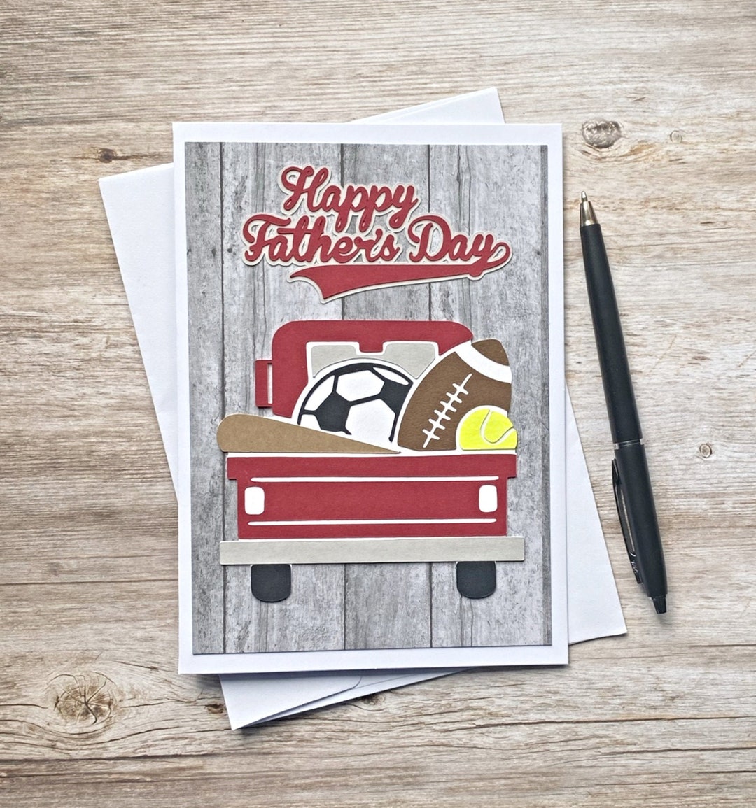 Father's Day Sports Card, Happy Father's Day Card, Father's Day Card ...