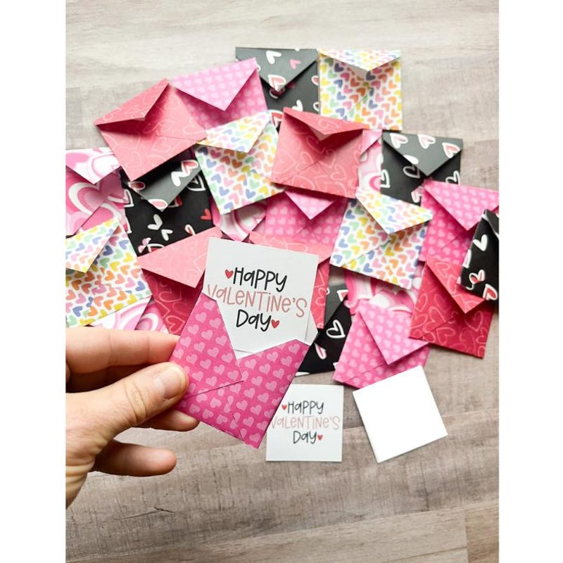 Mini Valentine Cards - Etsy