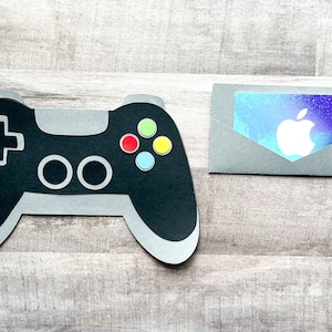 Gaming Gift Card Holder, Video Game Giftcard Holder, Game Controller ...