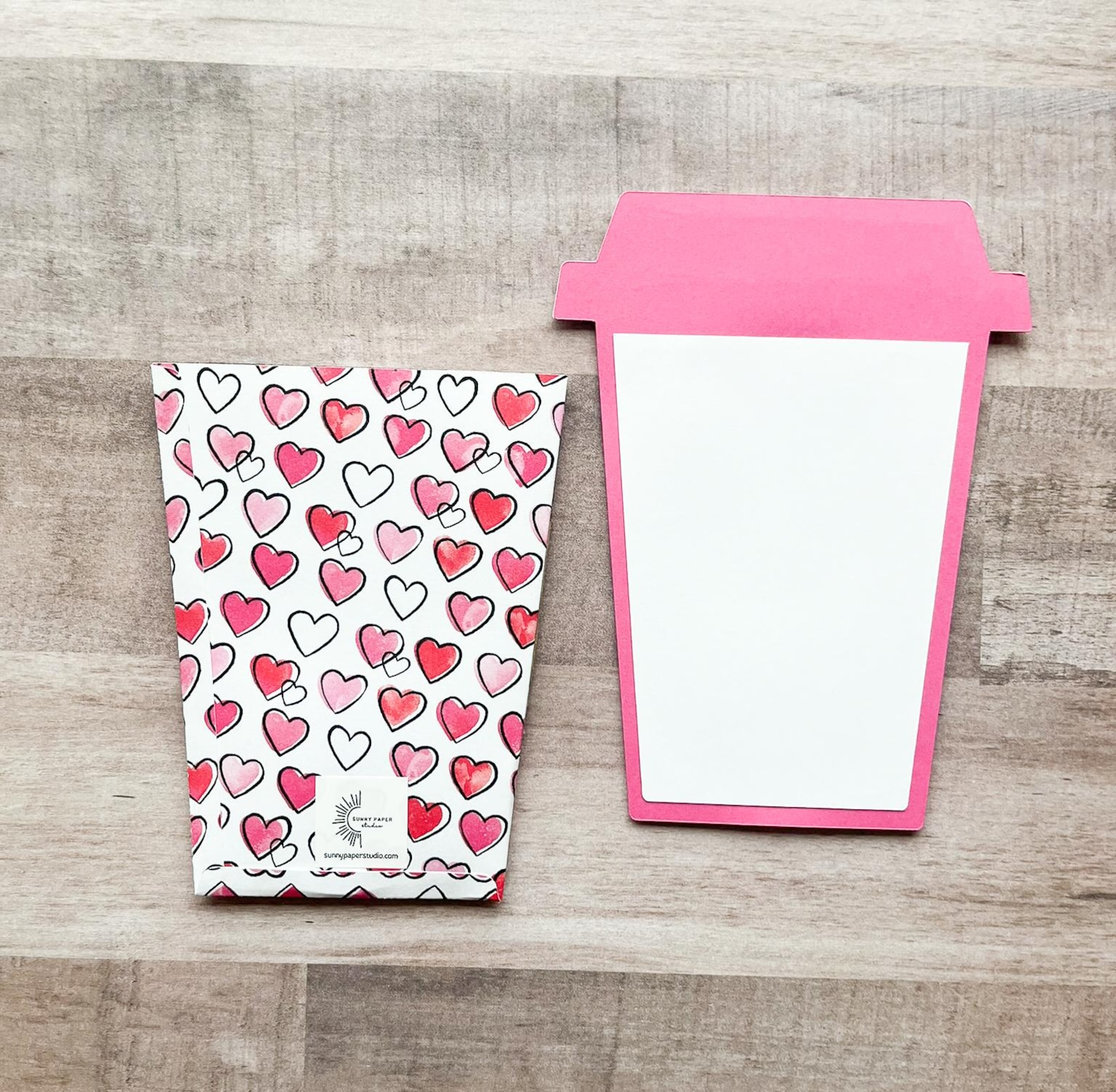 Happy Valentine's Day Gift Card Holder, Coffee Cup Gift Card Holder ...