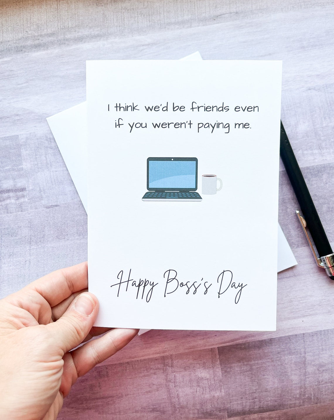 PRINTABLE Card for Boss's Day Funny Boss's Day Card - Etsy