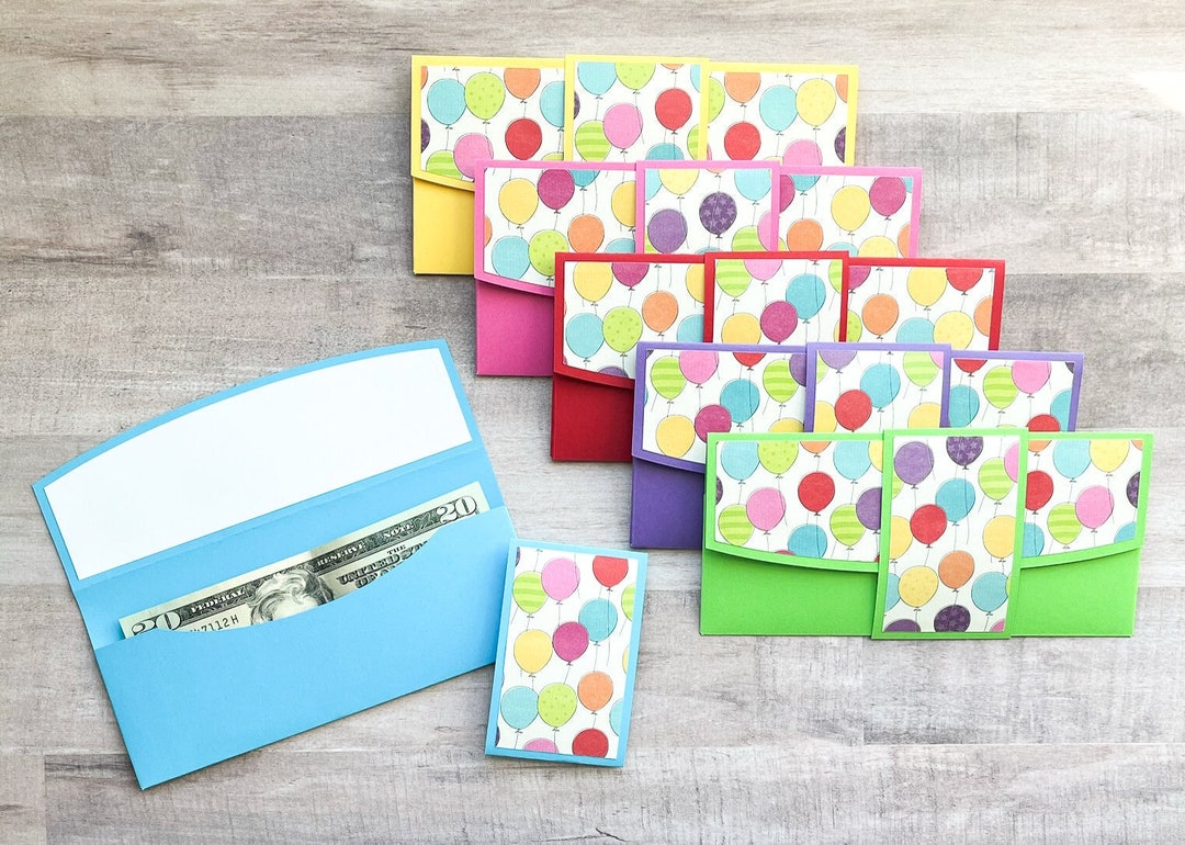 Birthday Money Holders, Happy Birthday Cash Envelope, Lottery Ticket ...
