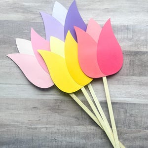 Flower Gift Card Holder, Tulip Gift Card Holder, Teacher Appreciation ...