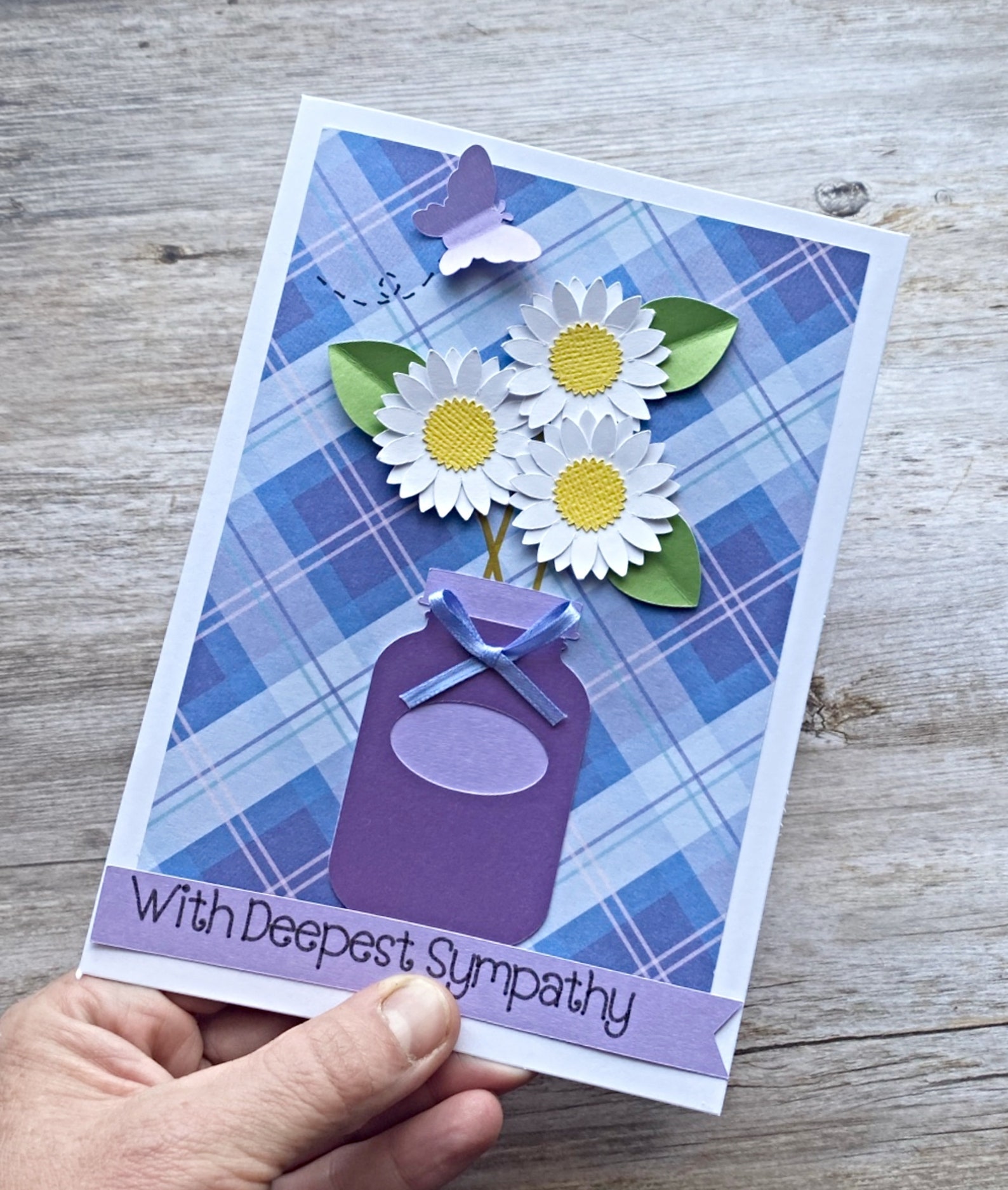 Sympathy Card Bereavement Card Anniversary of Death Card - Etsy