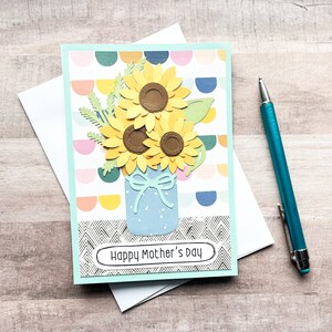 Happy Mother's Day Card, Sunflower Mother's Day Gift, Daisy Mother's ...