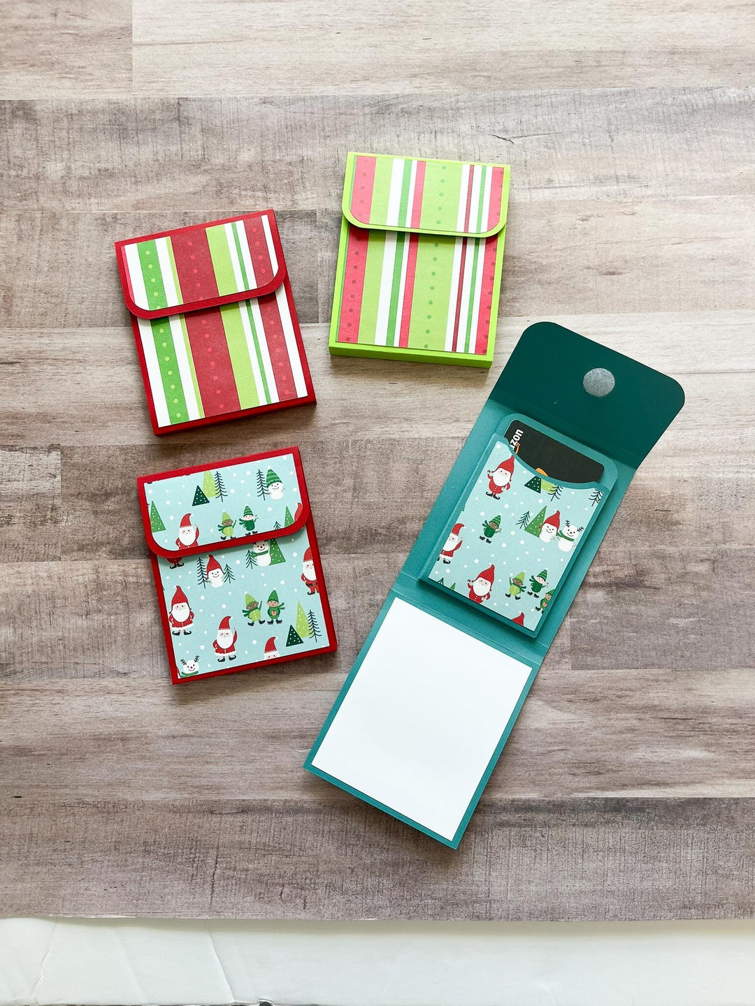 Gift Card Wallet, Multiple Gift Cards Holder, Christmas Gift Card ...