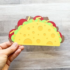Taco Gift Card Holder, Restaurant Gift Card Holder, Food Gift Card ...