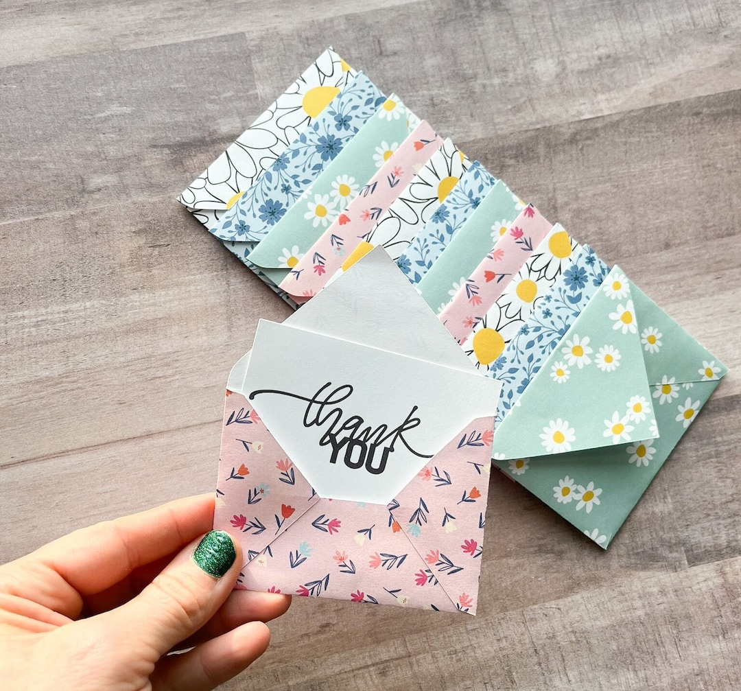 Mini Thank You Notes, Small Thank You Cards and Envelopes, Mini ...