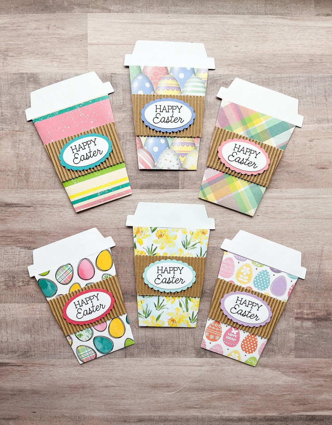 Easter Gift Card Holder, Coffee Cup Gift Card Holder, Gift for Easter ...