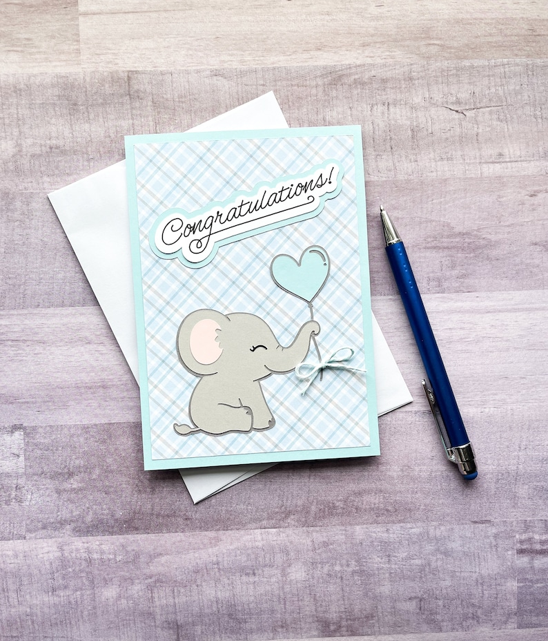 Congratulations New Baby Card Gender Neutral Baby Card - Etsy