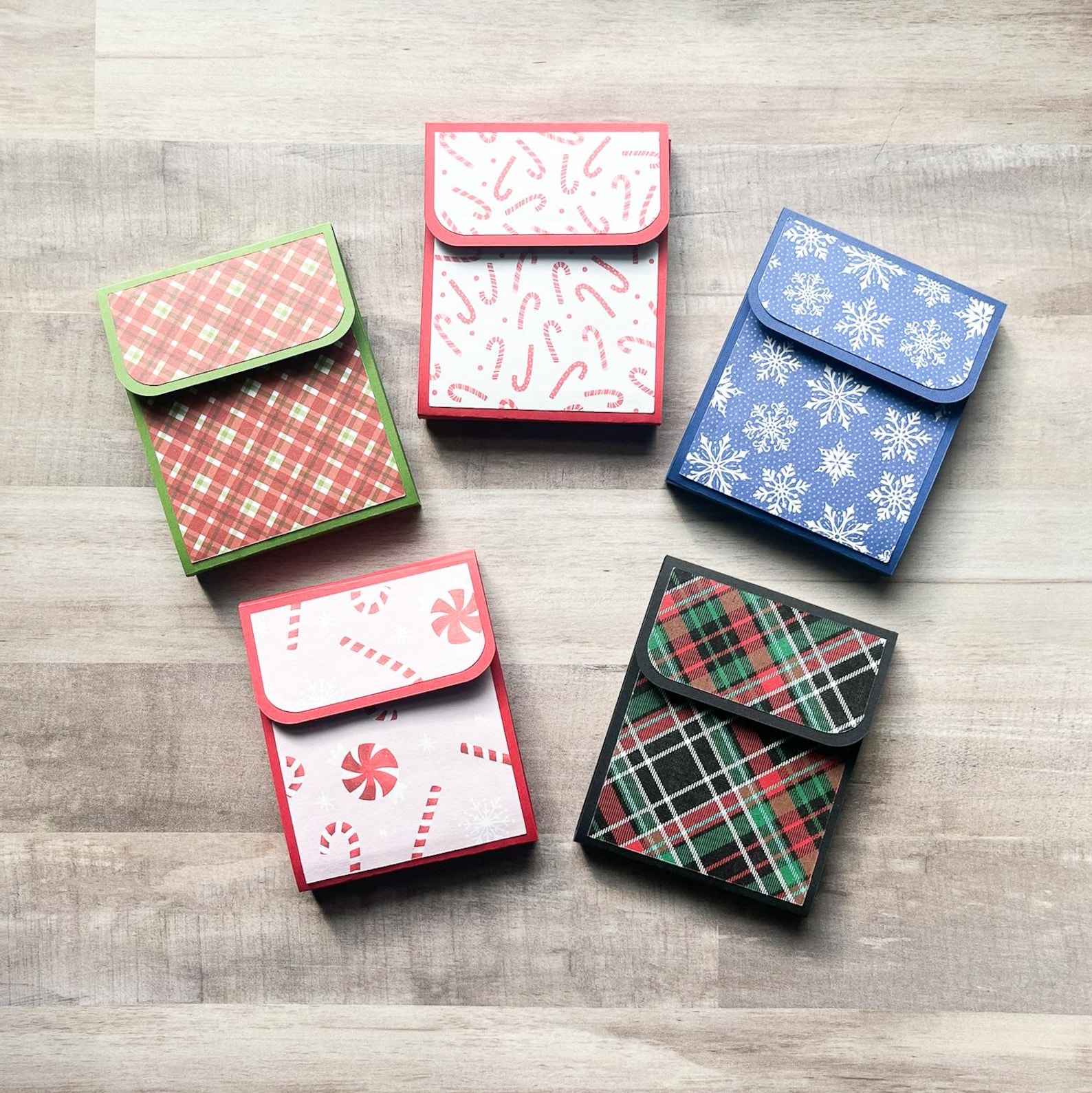 Gift Card Wallet, Multiple Gift Cards Holder, Christmas Gift Card ...