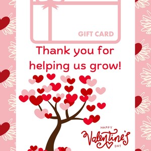 Printable Valentine's Day Gift Card Holder for Teacher, Digital ...