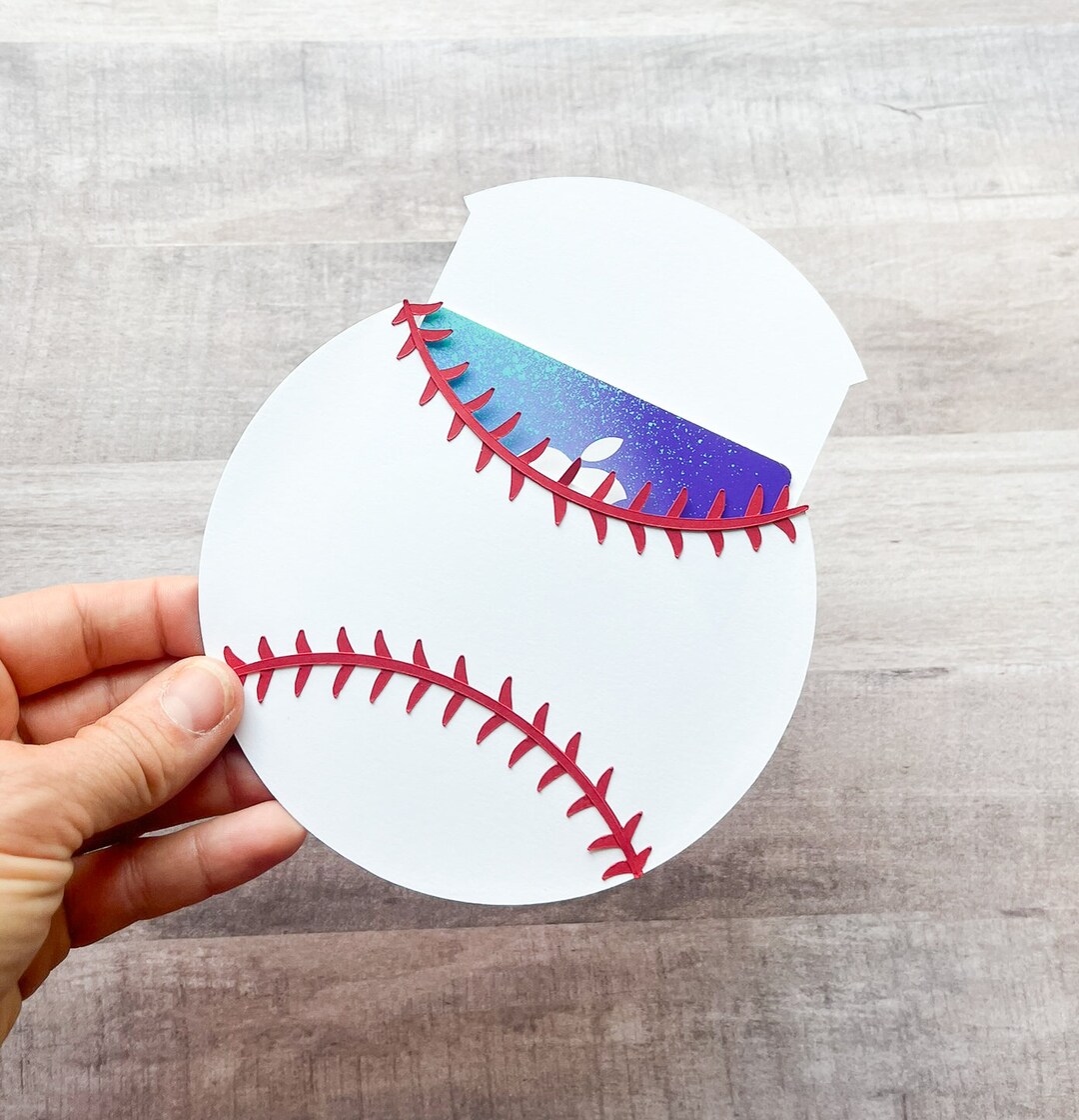 Baseball Gift Card Holder, Sports Gift Card Holder for Grandson, Gift ...