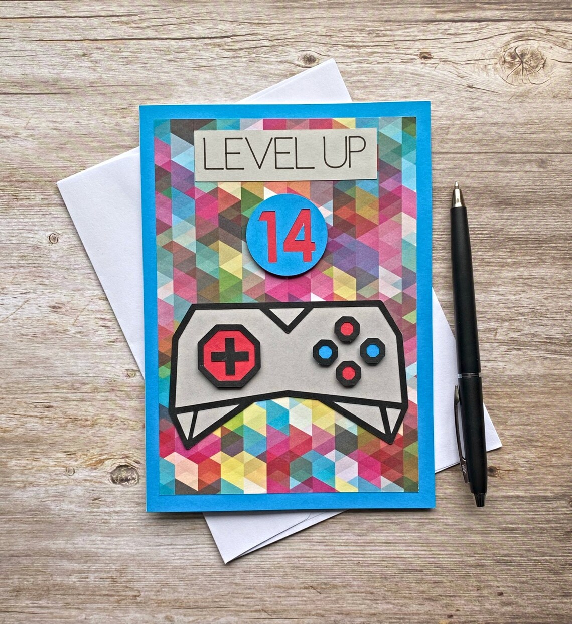 Gaming Birthday Card Birthday Card for Gamer Video Game - Etsy