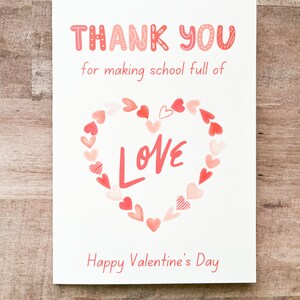 Valentine's Day Card for Teacher, Valentine for Paraprofessional ...