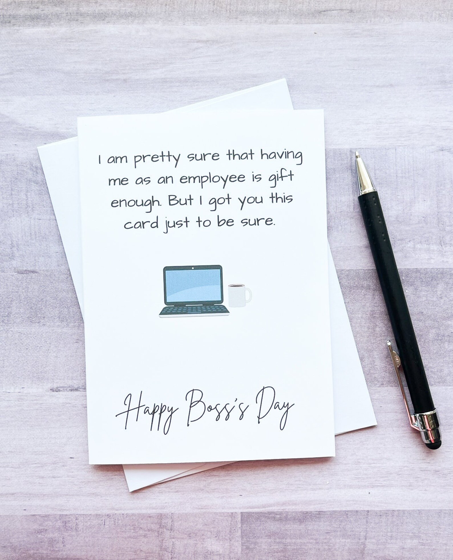 PRINTABLE Card for Boss's Day Funny Boss's Day Card - Etsy