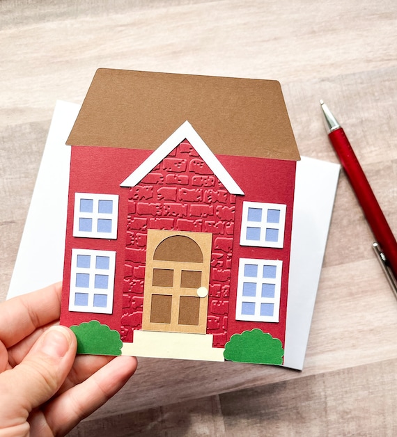 House Gift Card Holder New Home Gift Housewarming Gift Card - Etsy