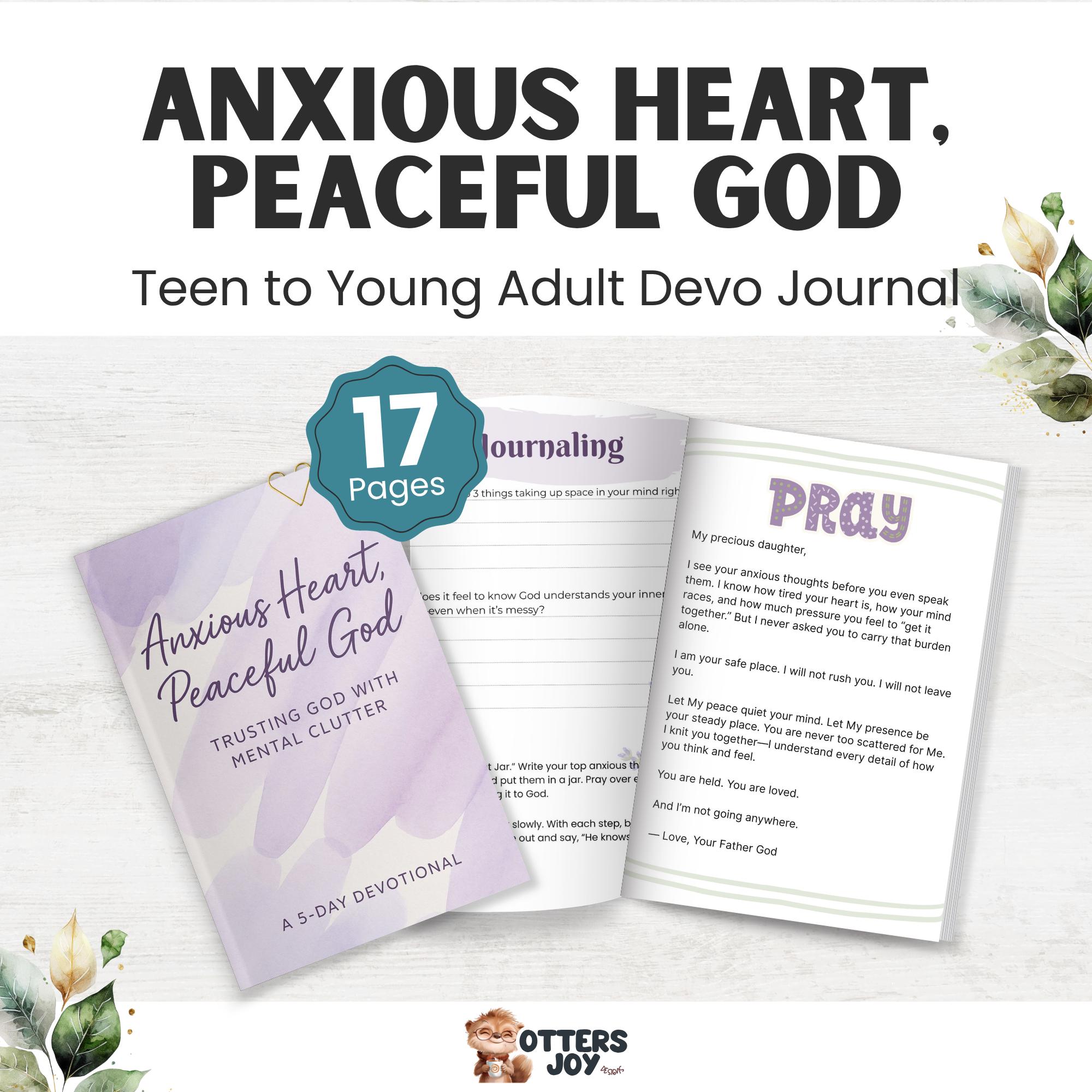 Printable Christian Devotional Journal: Bible Study Planner (PDF ...