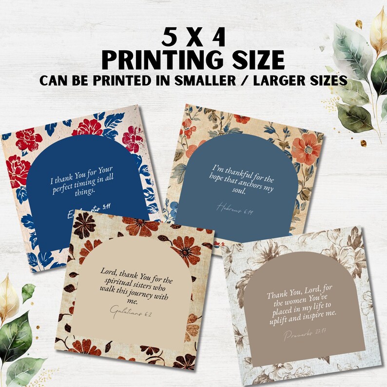 Pocket Prayer Cards: Scripture for Daily Inspiration (digital Download ...