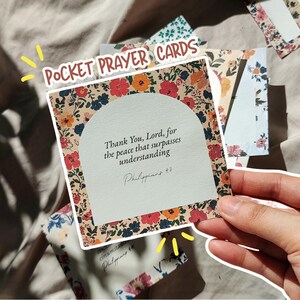 Pocket Prayer Cards: Scripture for Daily Inspiration (digital Download ...