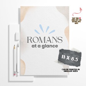 Book of Romans Made Simple: Printable Bible Study Guide, Old & New ...