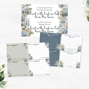 Custom Prayer Cards, Printable Praise Report Cards, Digital Bible Study ...