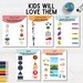 Preschool Matching Game: Early Learning Printables (PDF Download) - Etsy