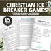 Christian Ice Breaker Games: Printable Church Activities (PDF Download ...