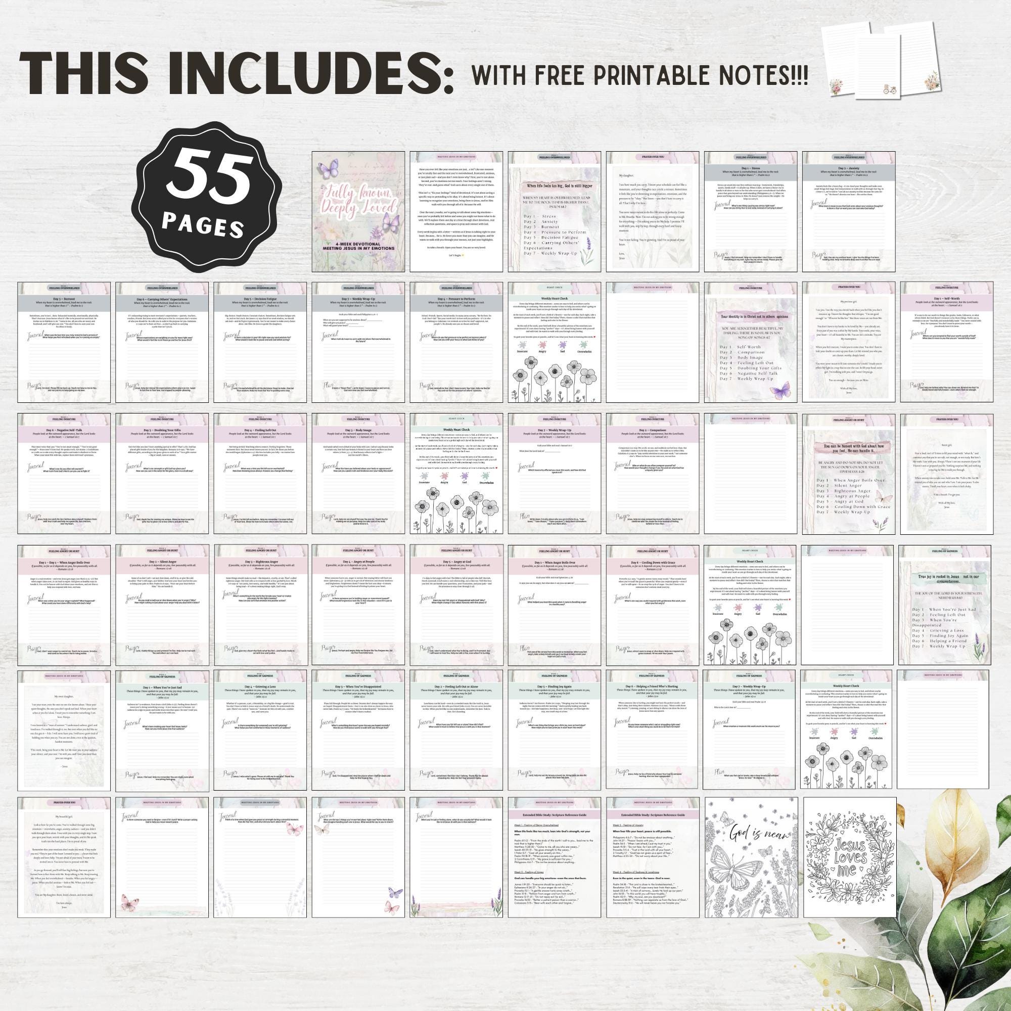 Study Bible for Teen Girls, Christian Teen Devotional, Printable ...