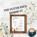 Airbnb Host Welcome Kit: House Rules, Wifi, Check-in (printable Canva ...