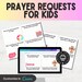 Printable Prayer Request Cards Template: Church Ministry Handouts (PDF ...