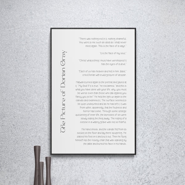 Dorian Gray - Etsy