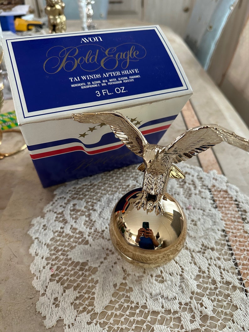 RARE UNUSED Vintage Avon Bold Eagle Tai Winds After Shave - Etsy
