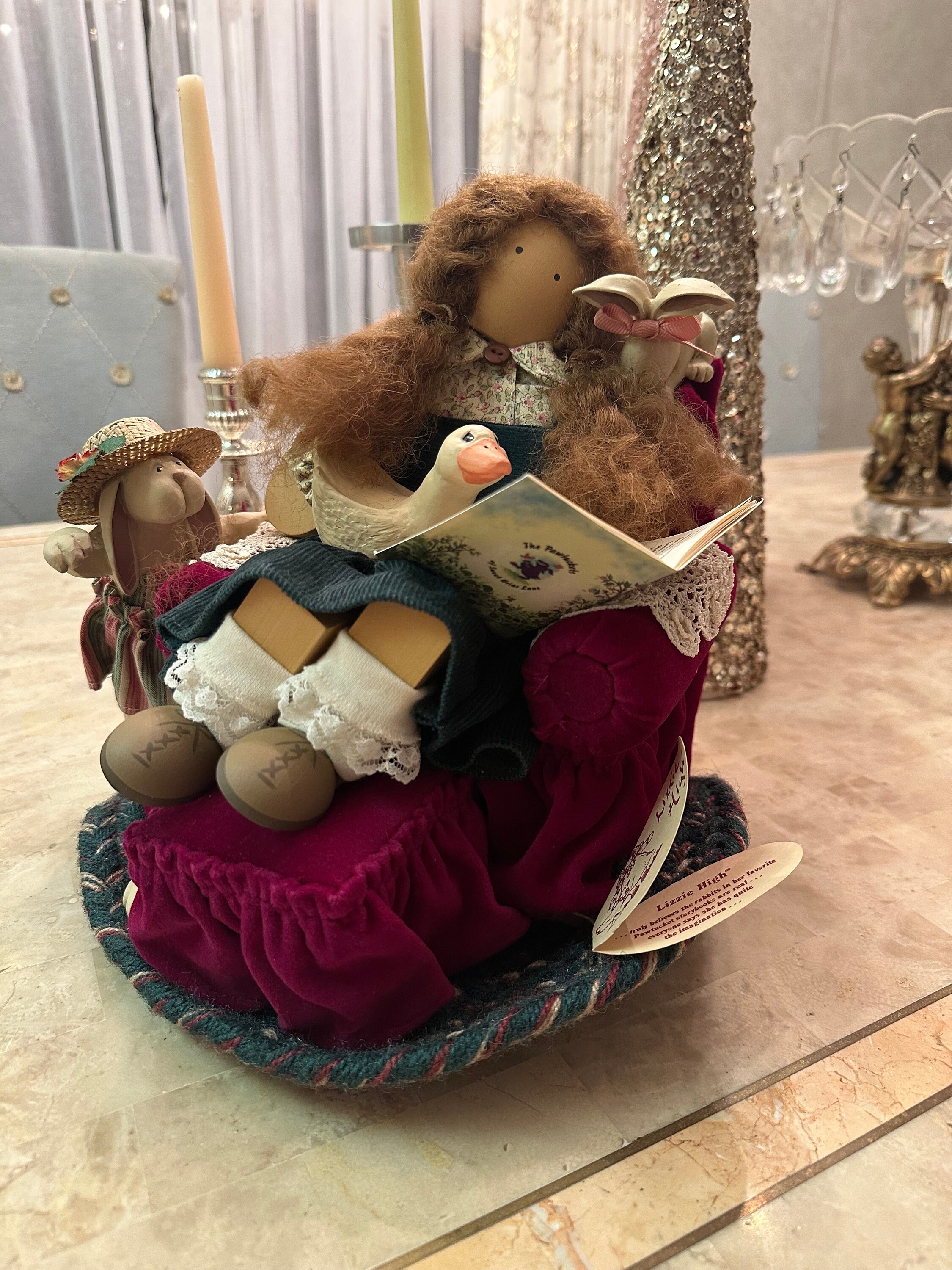 RARE Limited Edition Collectible Vintage Lizzy High Christmas Folk Art ...