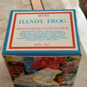RARE UNUSED Vintage Avon Handy Frog Lotion 8.0 Fluid Oz - Etsy