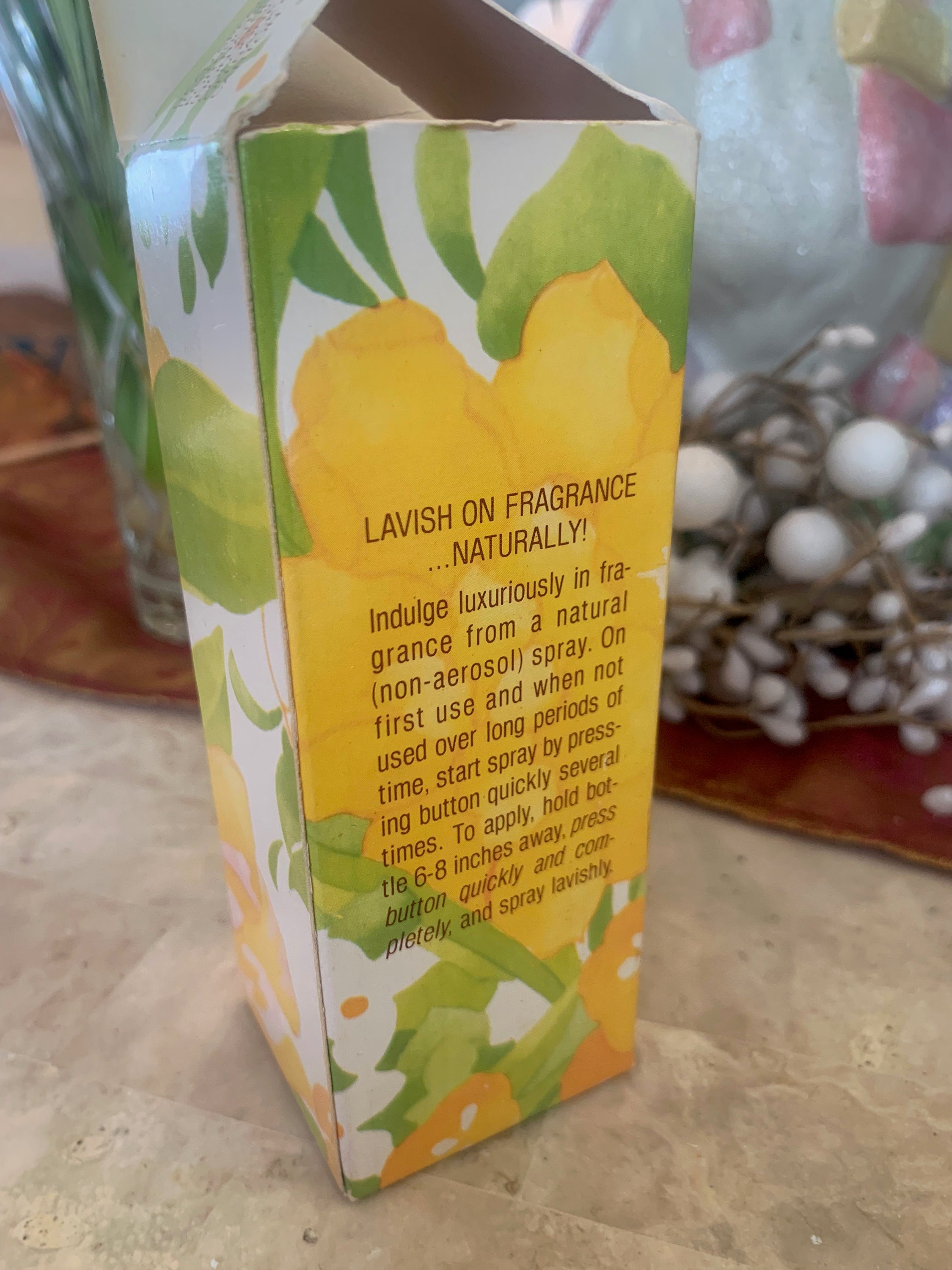 RARE 1980s Vintage Avon Field of Flowers Perfume in Glass Bottle - Etsy