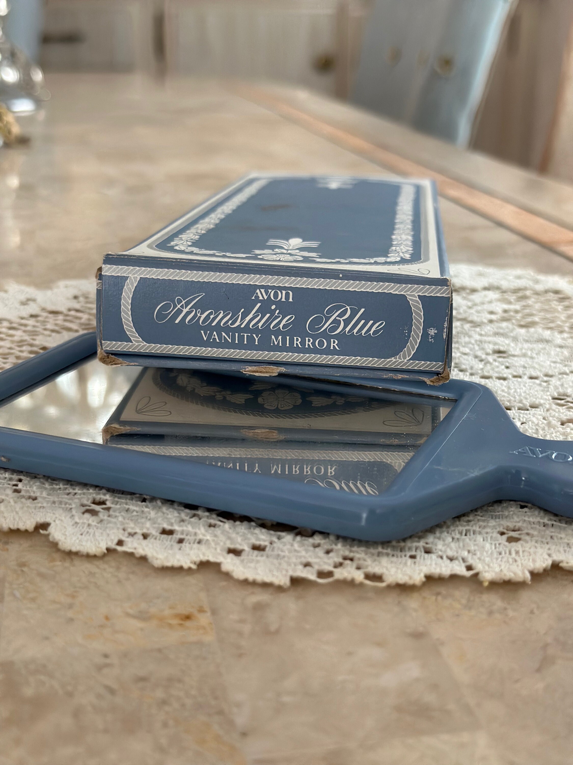 RARE UNUSED Vintage Avon Vanity Mirror - Etsy