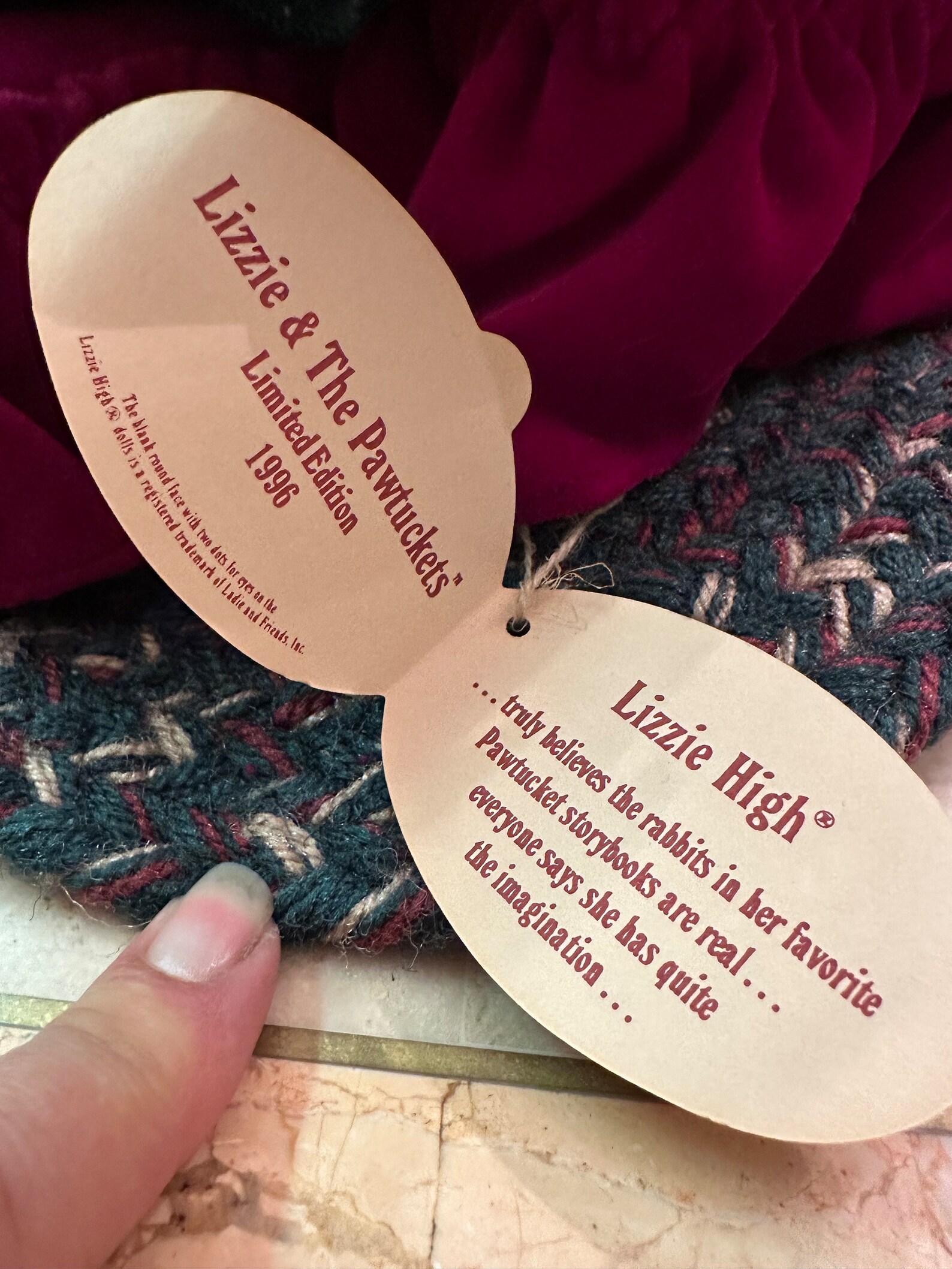 RARE Limited Edition Collectible Vintage Lizzy High Christmas Folk Art ...