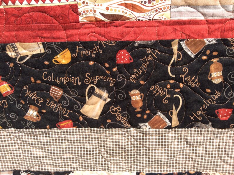 Coffee Quilt #2 - Etsy