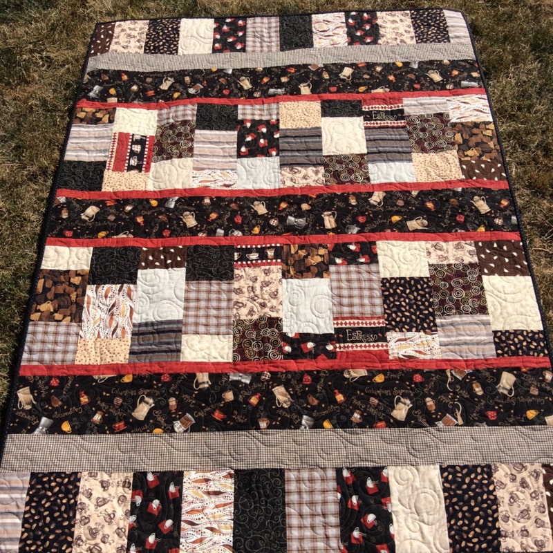 Coffee Cup Quilt - Etsy
