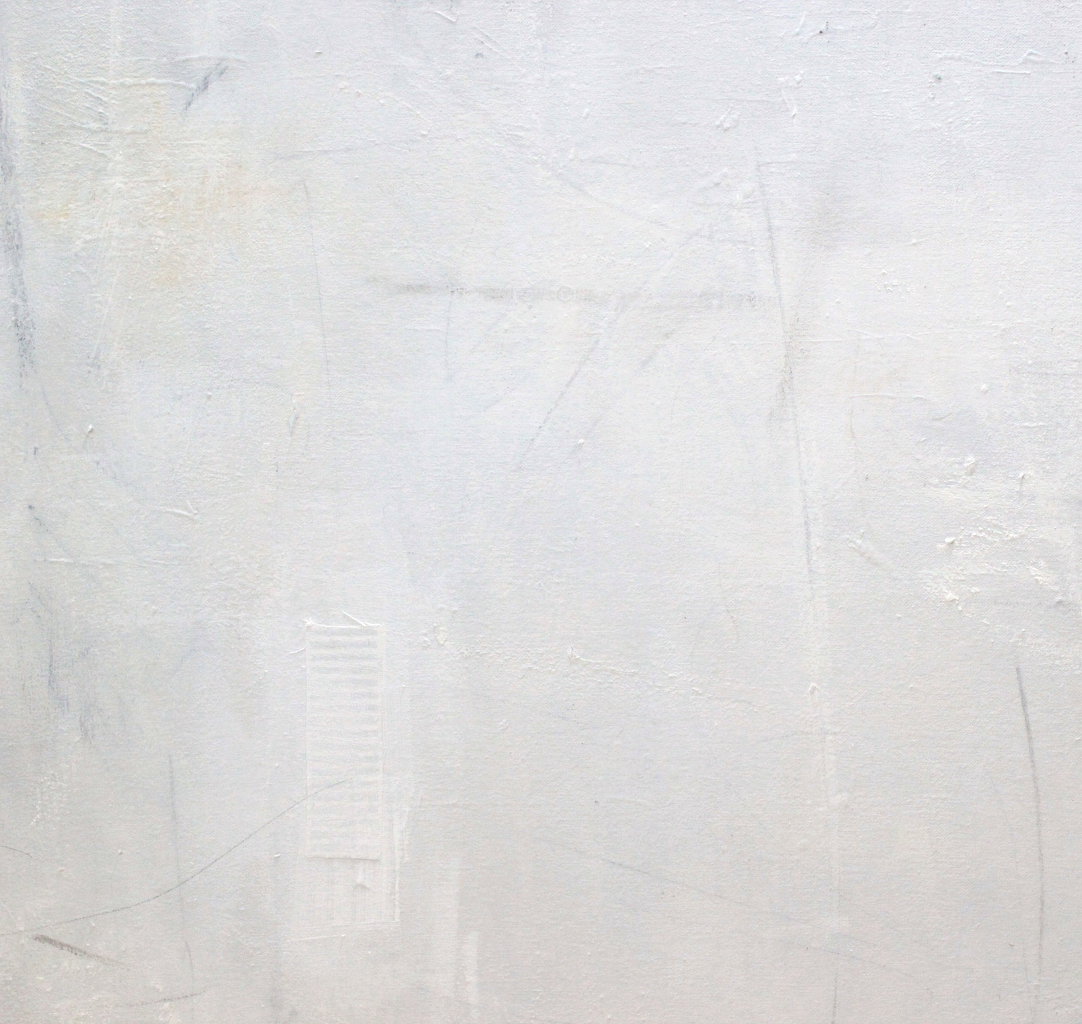 Minimalist art acrylic painting White painting soft wall decor | Etsy