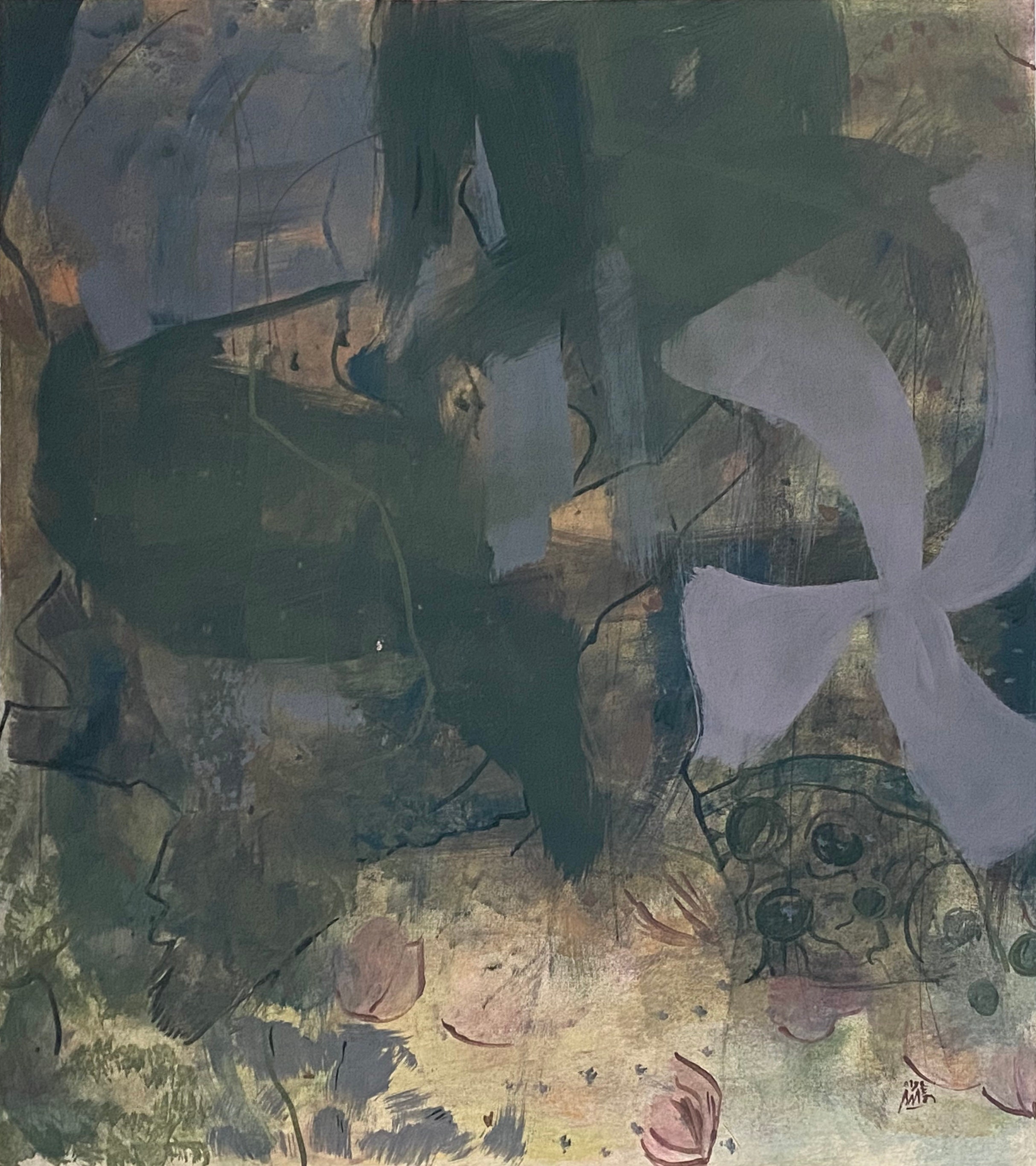 Pattern Underneath Modern Abstract Art Original Acrylic Painting - Etsy