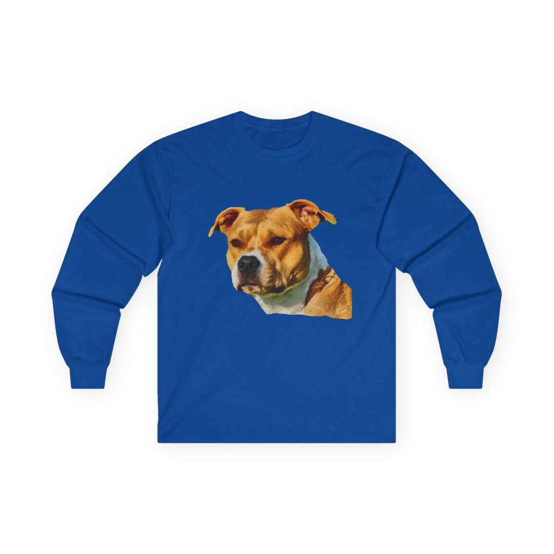 Pit Bull Hercules Unisex Cotton Long Sleeve Tee - Etsy