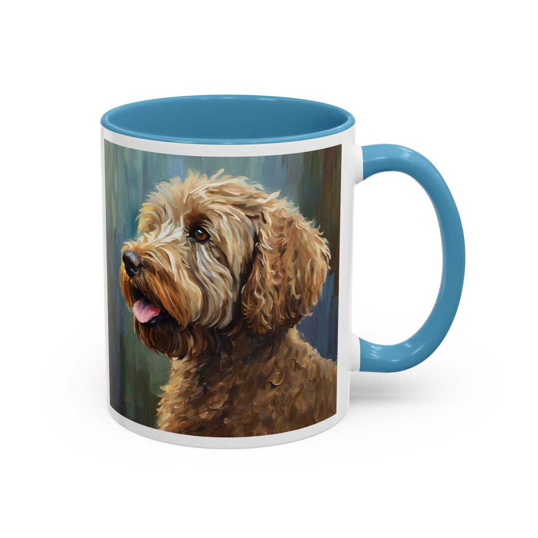 Labradoodle =- Ceramic Accent Mug - 2 Sizes - Etsy