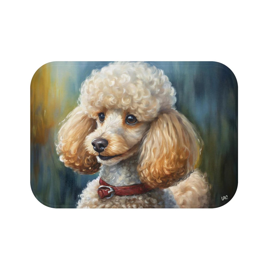 Standard Poodle Bathroom Rug Mat - Etsy