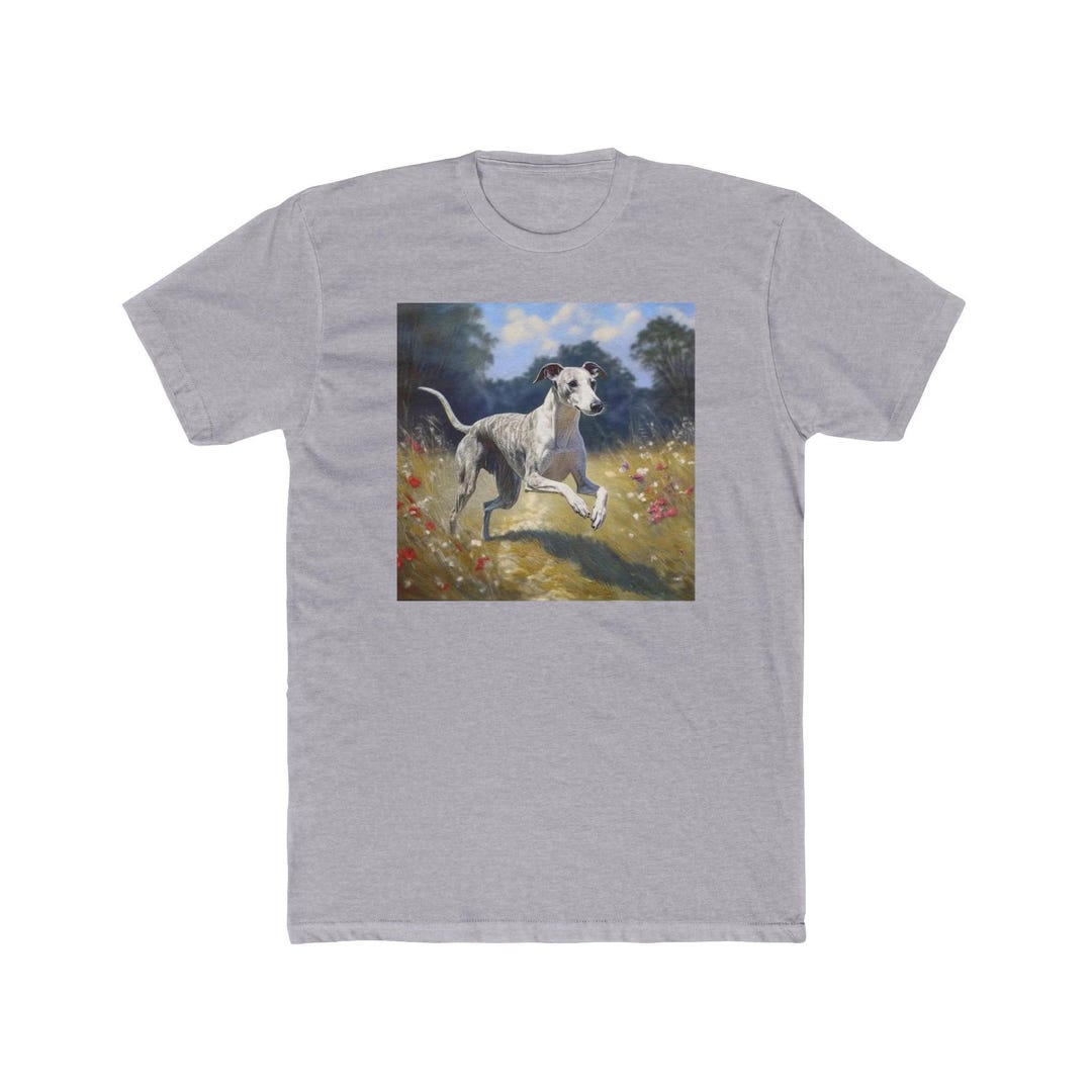 Whippet Men's Fitted Cotton Crew Tee: the Comedic Comfort - Etsy