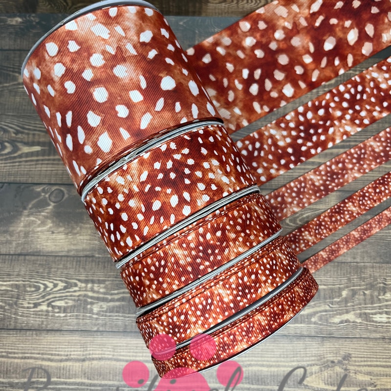 Fawn Print Fabric - Etsy