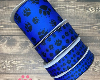 Paw Print Ribbon - Etsy